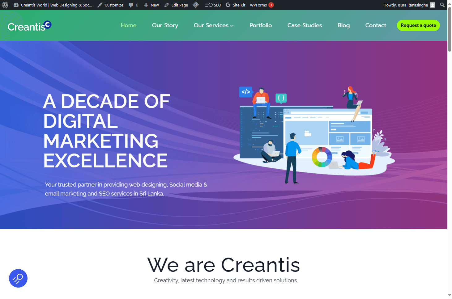 Creantis World | Web Designing & Social Media Company Sri Lanka